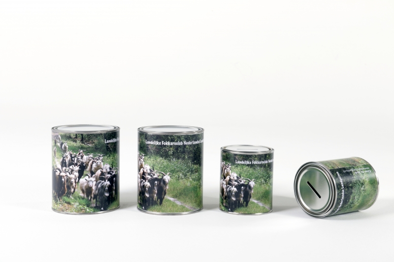 Gepersonaliseerd spaarblik - Kleur en Kado